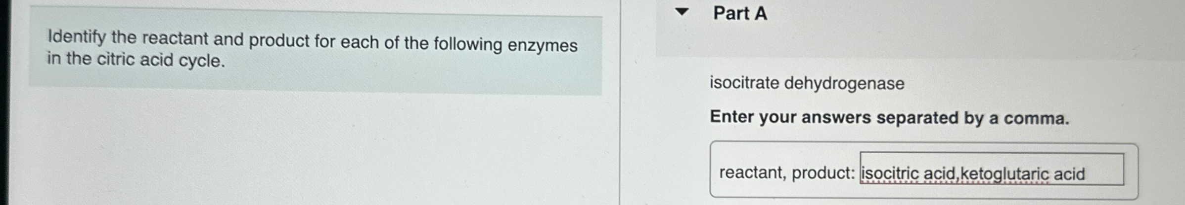 Solved Identify the reactant and product for each of the | Chegg.com