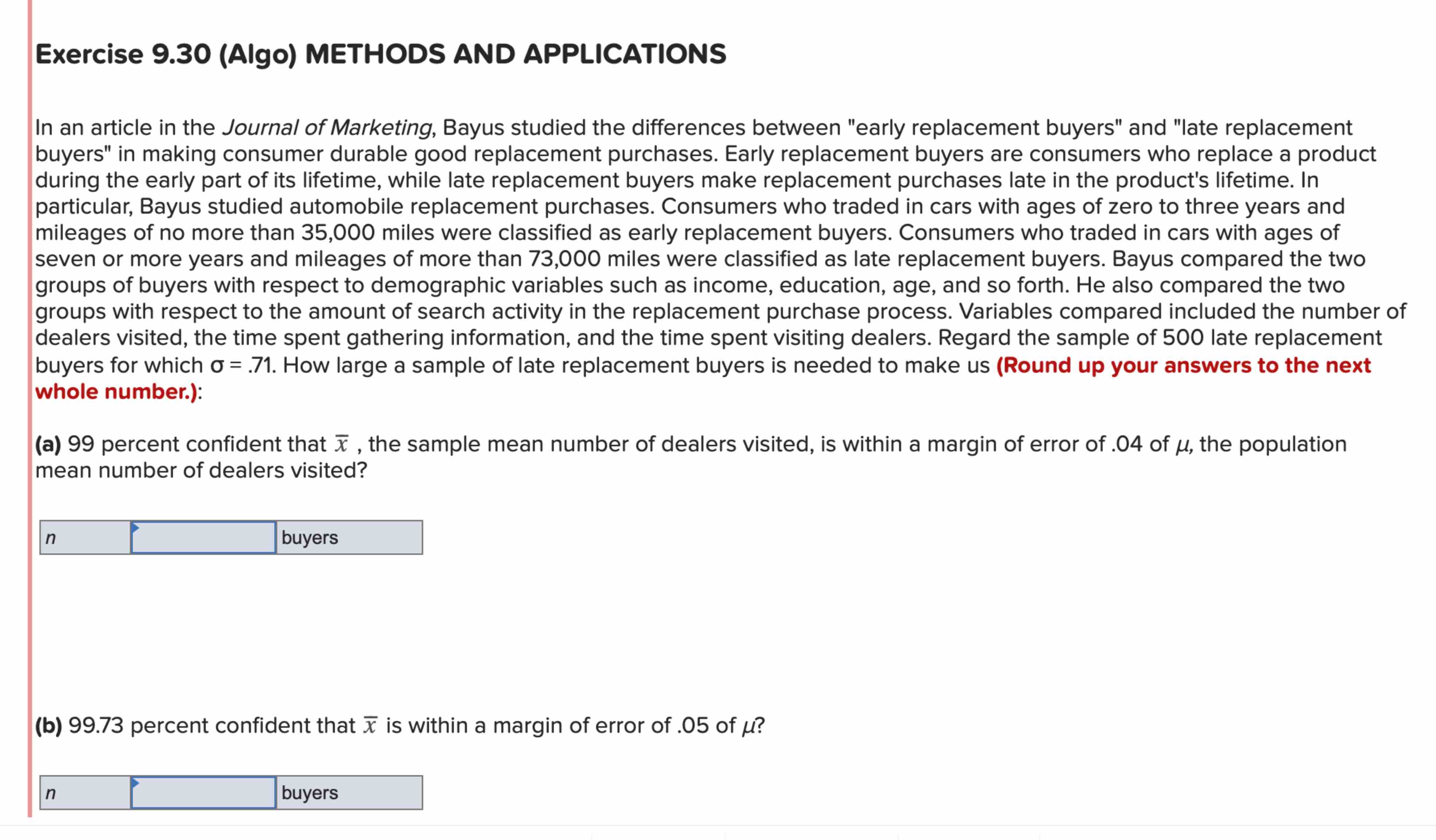 Solved Exercise 9.30 (Algo) ﻿METHODS AND APPLICATIONSIn an | Chegg.com