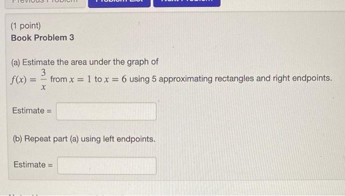Solved (a) Estimate the area under the graph of f(x)=x3 from | Chegg.com