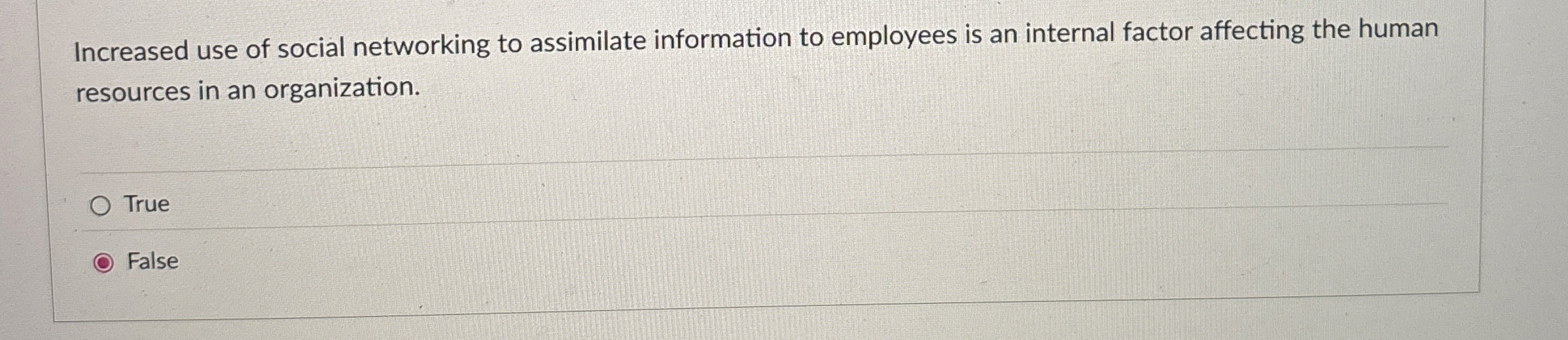 Solved Increased use of social networking to assimilate | Chegg.com