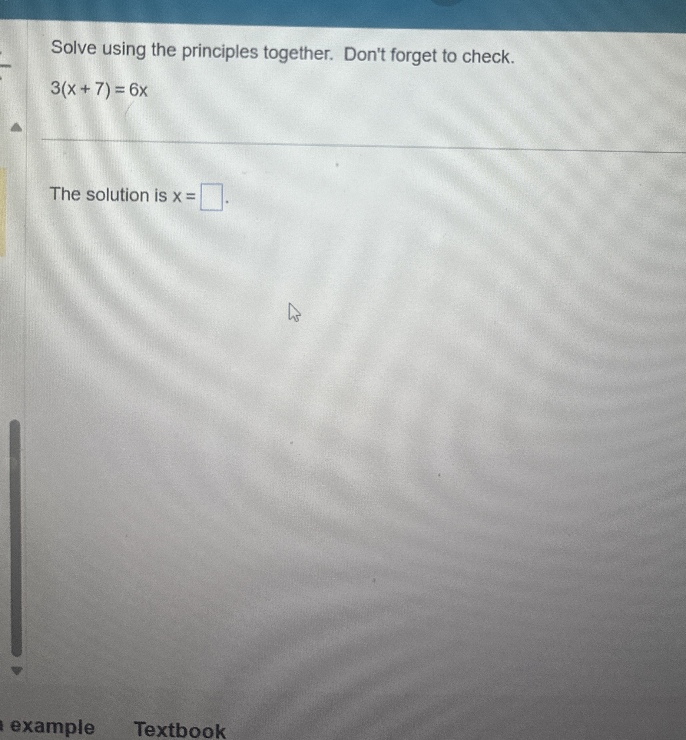 Solved Solve using the principles together. Don't forget to | Chegg.com