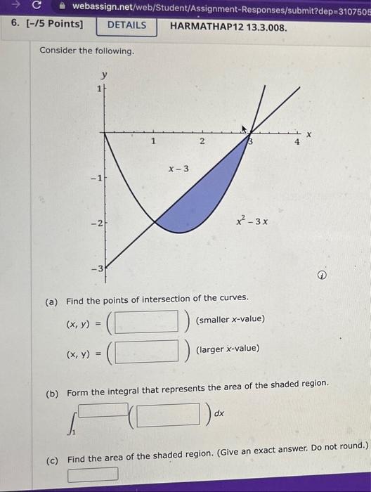 Solved Consider the following. (a) Find the points of | Chegg.com