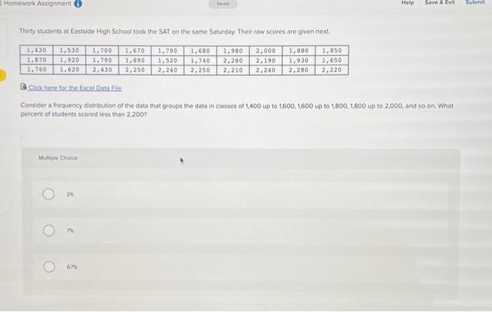 Students in Professor Smith's business statistics | Chegg.com