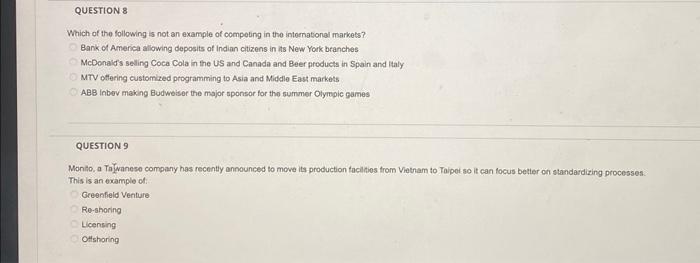 Solved Which of the following is not an example of compoting | Chegg.com