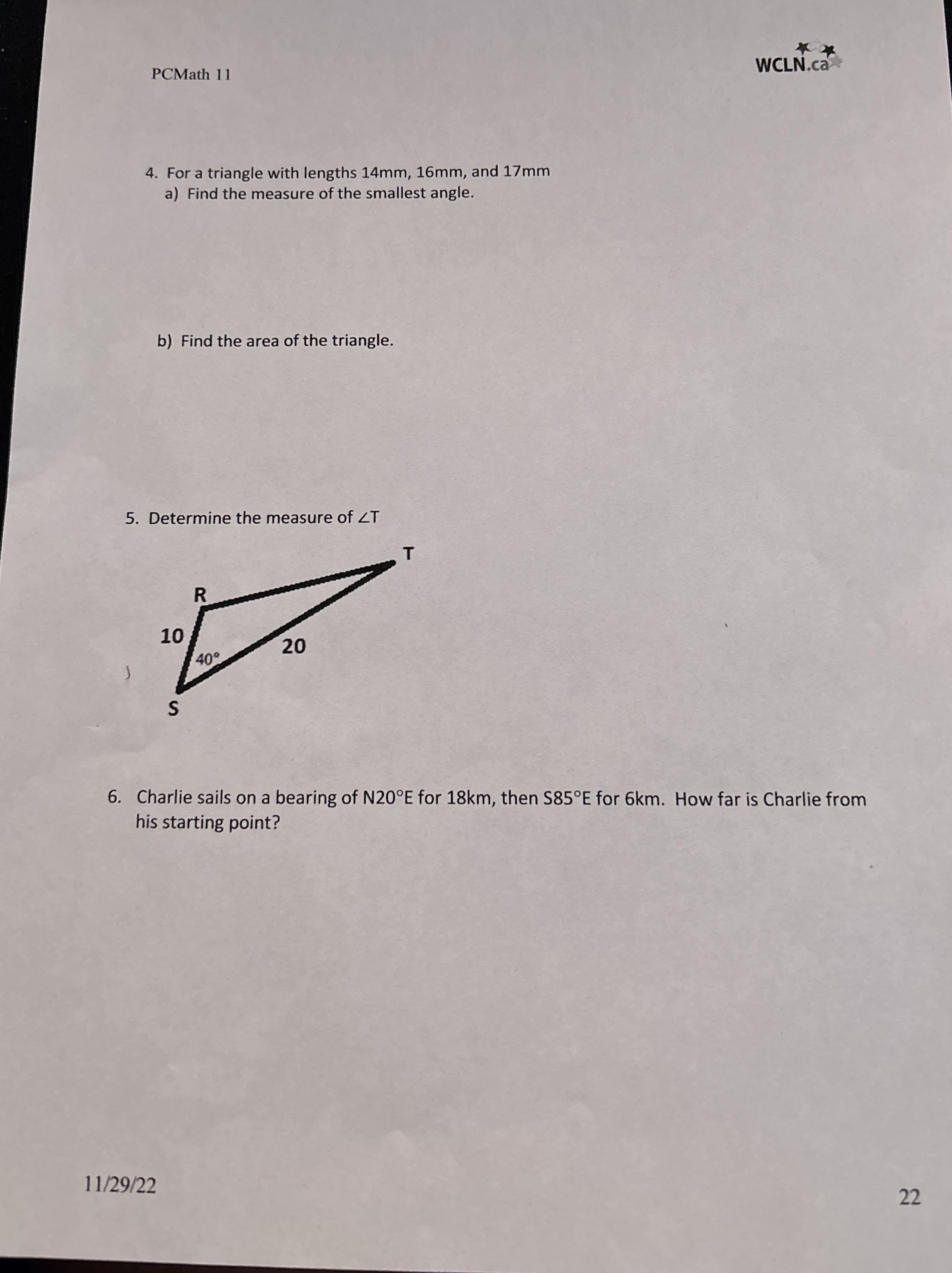 Solved 2. ﻿Determine the measure of the indicated | Chegg.com