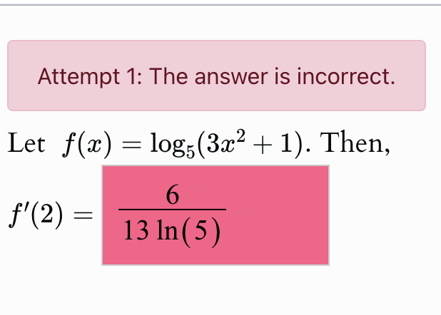 Solved Attempt 1: The answer is incorrect.Let | Chegg.com