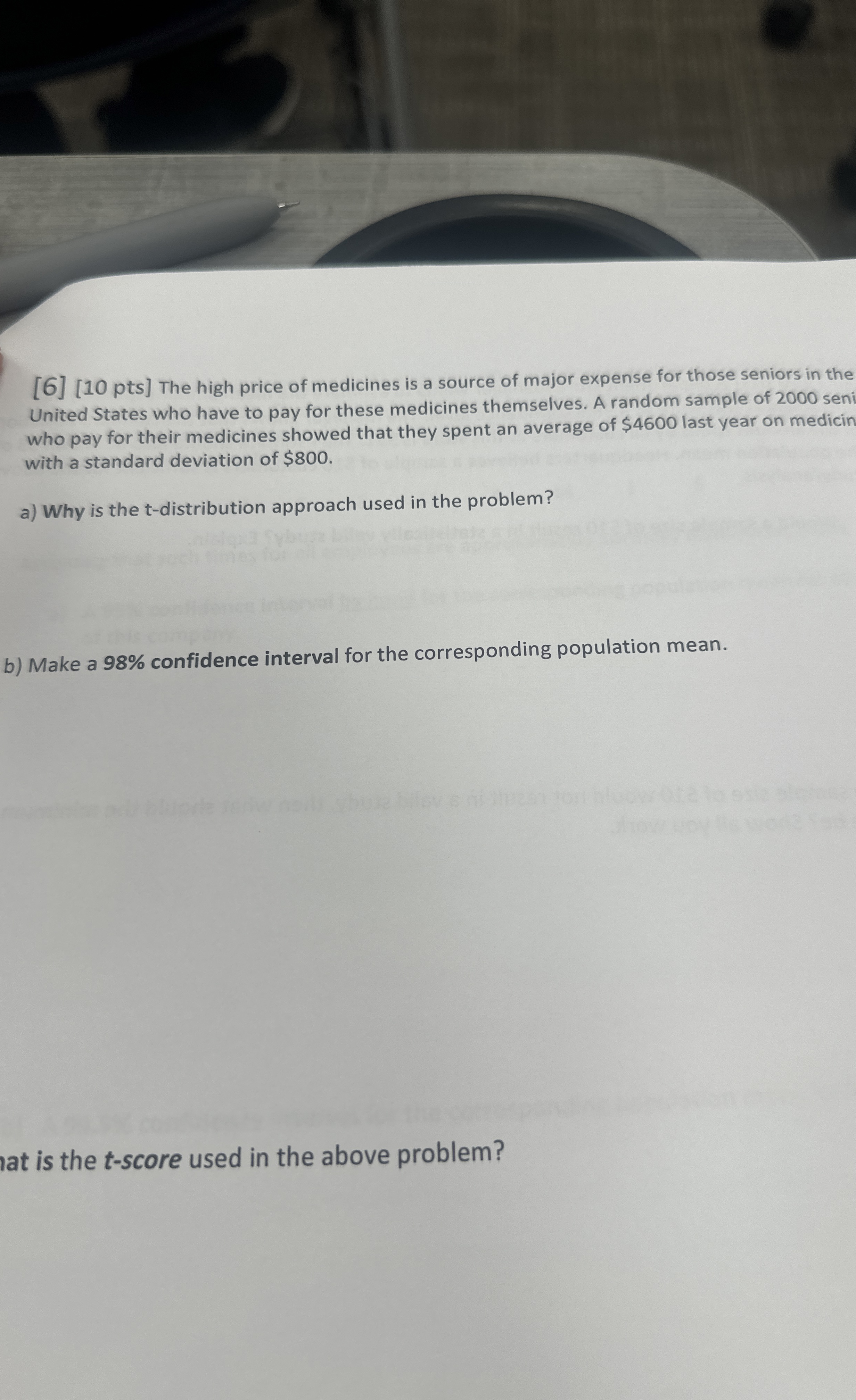 Solved [6] [10 ﻿pts] ﻿The high price of medicines is a | Chegg.com