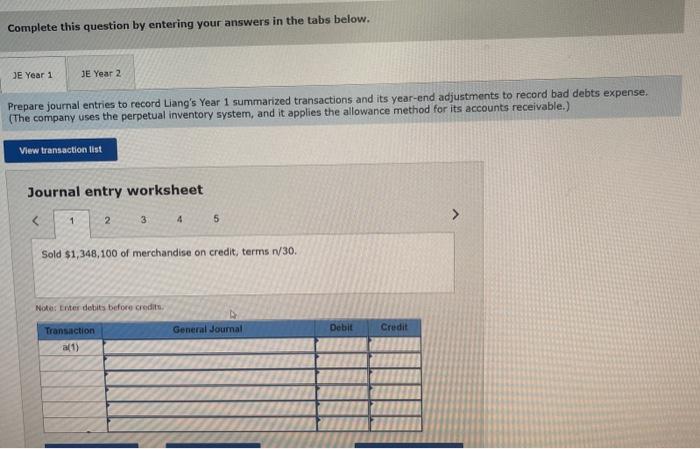 Solved Liang Company began operations in Year 1. During its | Chegg.com