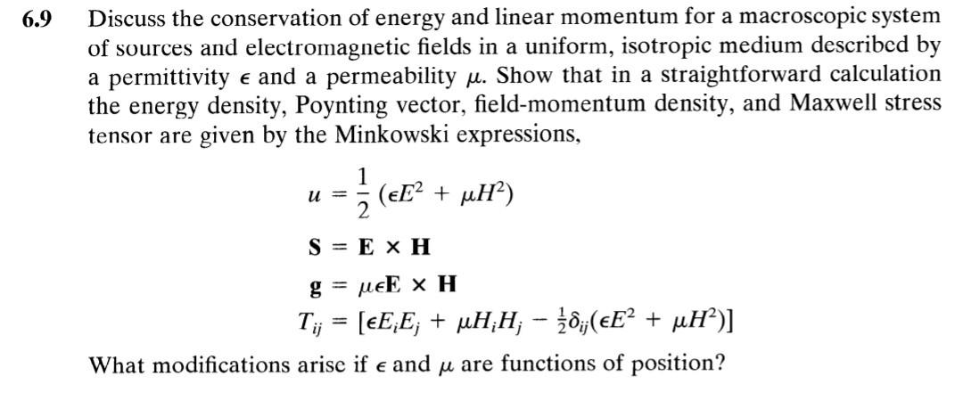 Solved Electrodynamics If someone could explain me and show | Chegg.com