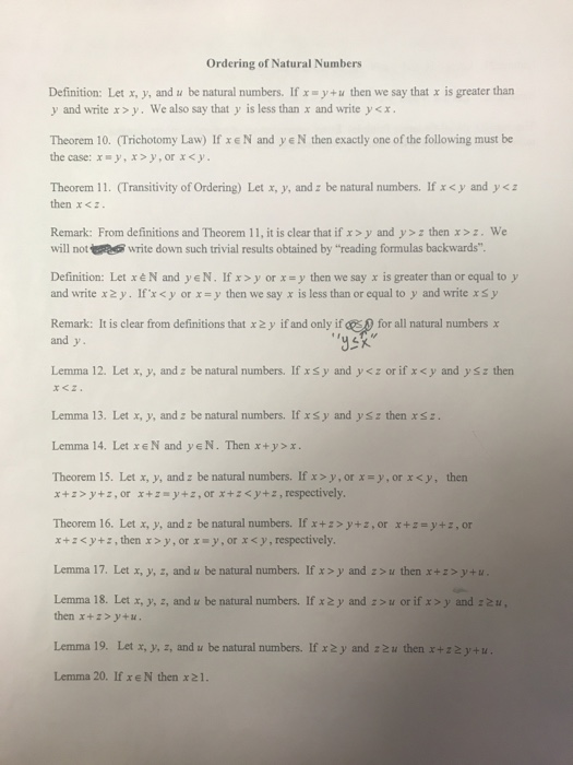 Solved Provide a mathematical proof for Lemma a8, Lemma 29, | Chegg.com