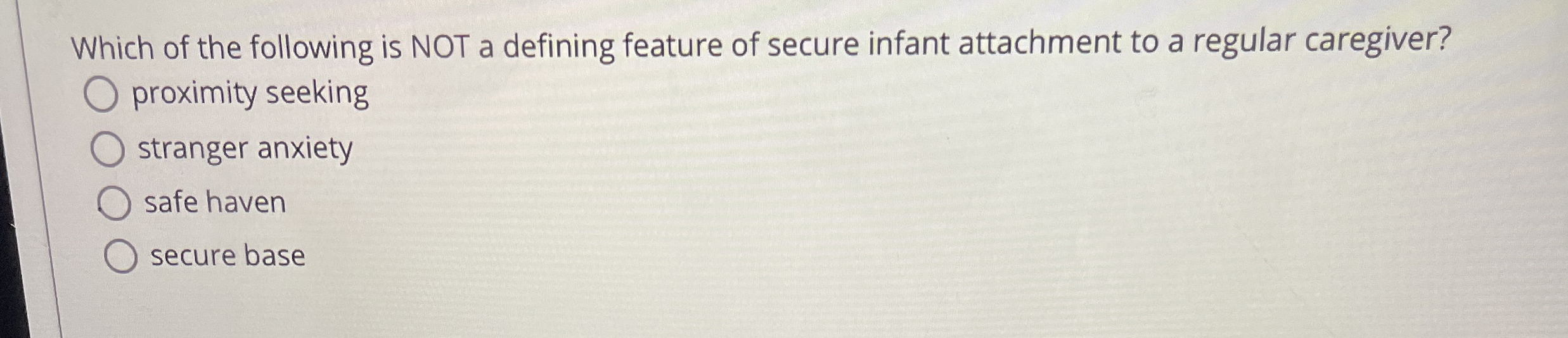 Solved Which of the following is NOT a defining feature of | Chegg.com
