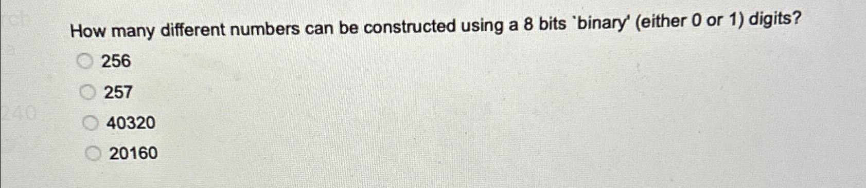 Solved How many different numbers can be constructed using a | Chegg.com
