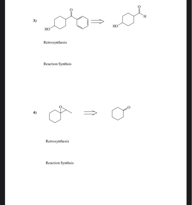 Solved Retrosynthesis Practice Problems Target compound | Chegg.com