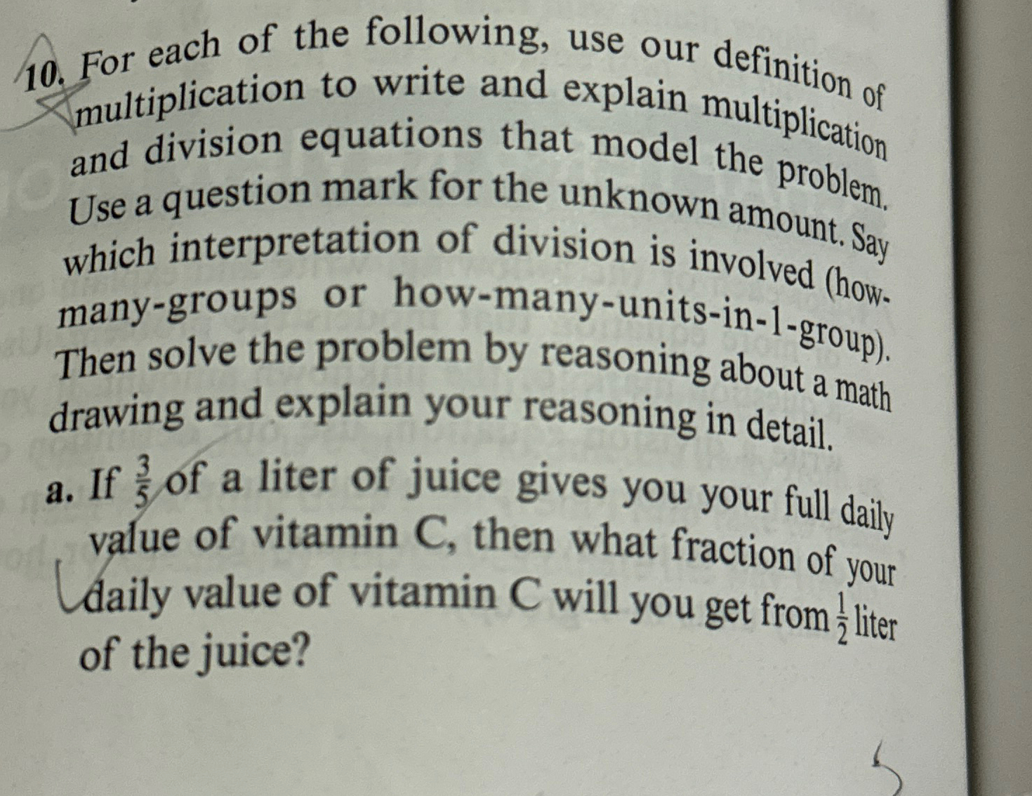 Solved For each of the following, use our definition of | Chegg.com