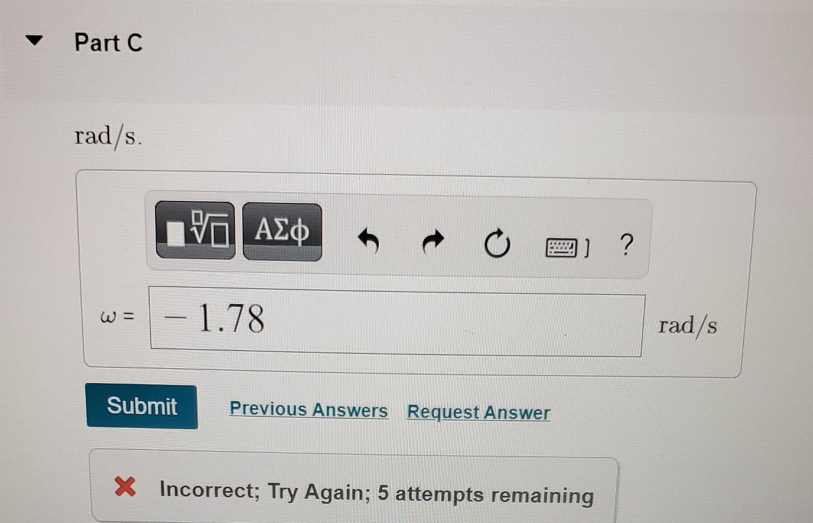 Solved Express The Angular Velocity Of The Second Hand On A