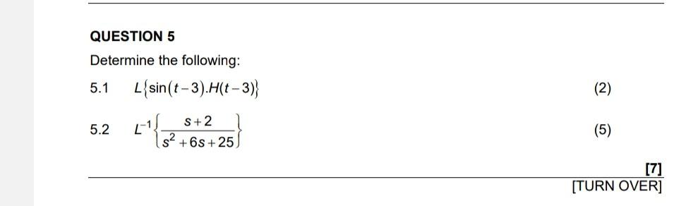 Solved QUESTION 4 Solve for x by using D-operator methods in | Chegg.com