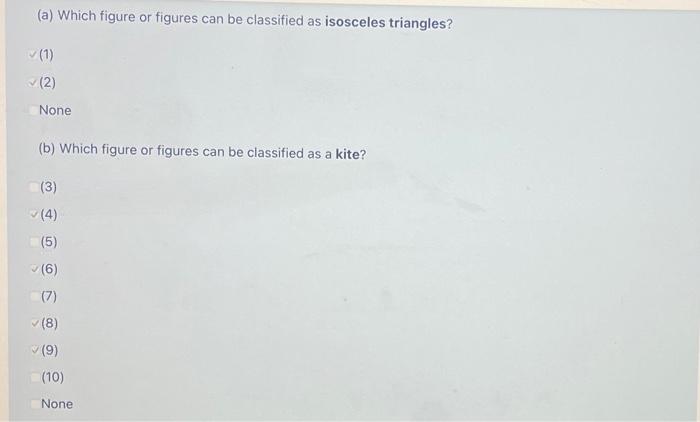 Solved Ten figures are shown below, labelled (1) through | Chegg.com