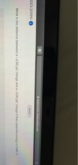 Solved: Newconnect.mheducation.com 1203-201910 6 Saved Dou... | Chegg.com