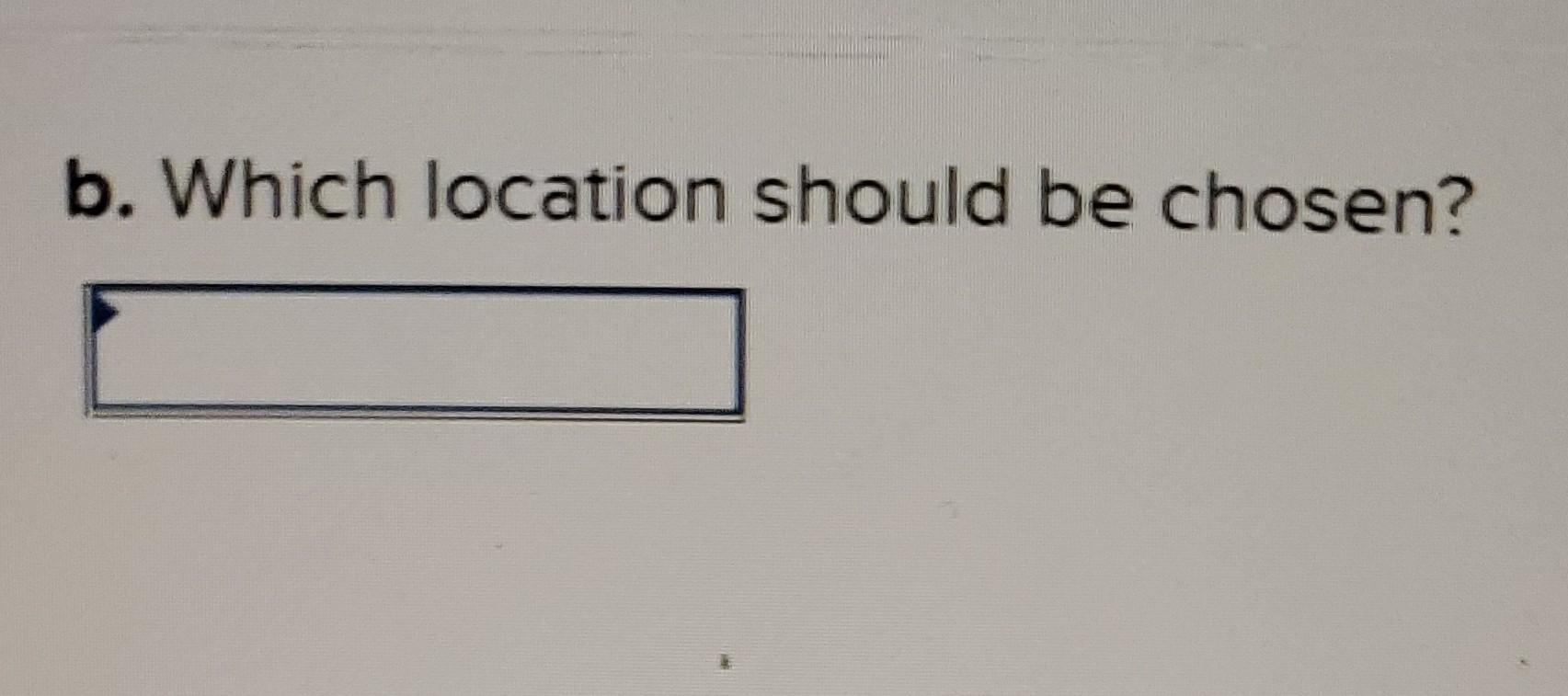 Solved Additional problem 02-01 (Algo) A company is deciding | Chegg.com