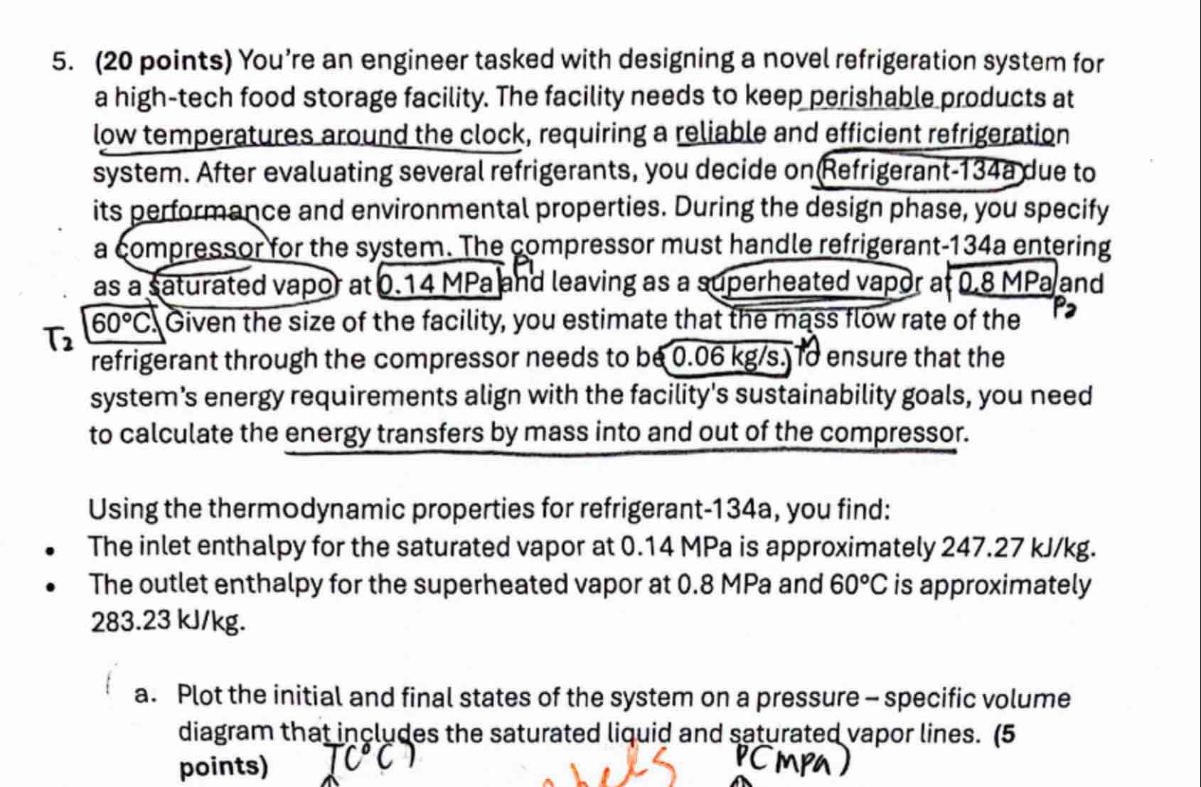 Solved 5. (20 ﻿points) ﻿You're an engineer tasked with | Chegg.com