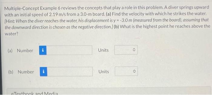 Solved Multiple-Concept Example 6 reviews the concepts that | Chegg.com