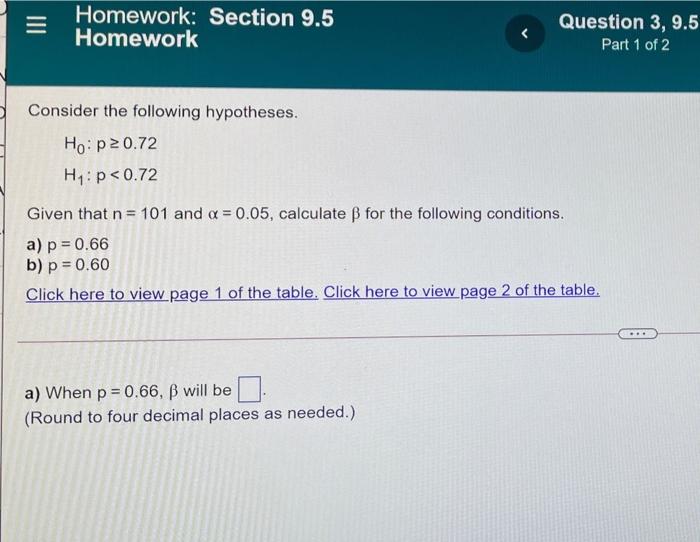 Solved Homework Section 9 5 Homework Question 3 9 5 Part 1