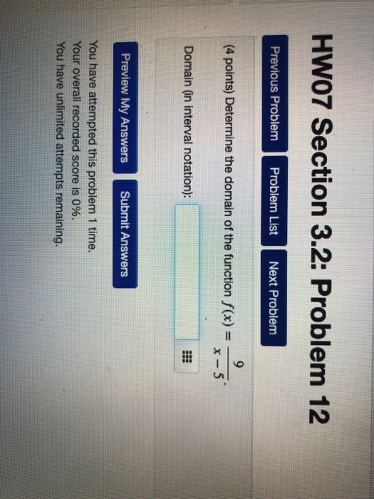 Solved Hw07 Section 32 Problem 12 Previous Problem Problem 