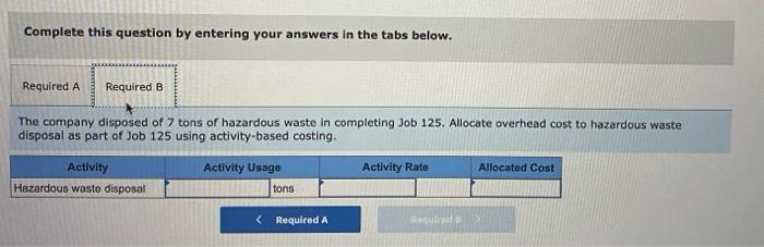 Solved QS 17-13 (Algo) Computing activity rate and | Chegg.com