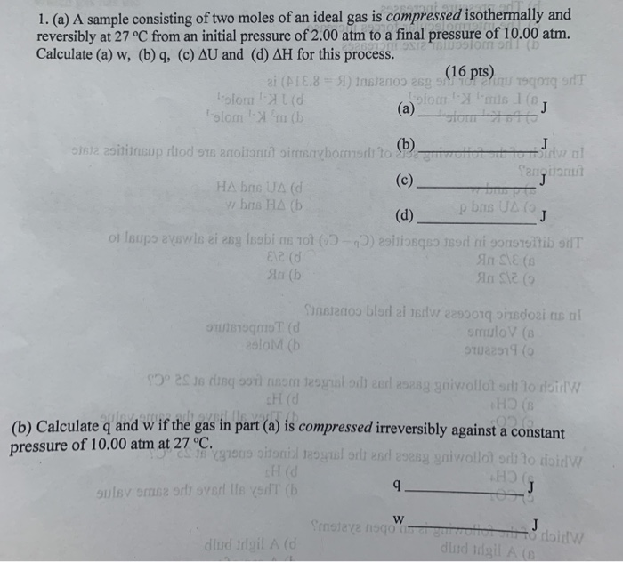 Solved please write legibly so that I may understand how you | Chegg.com