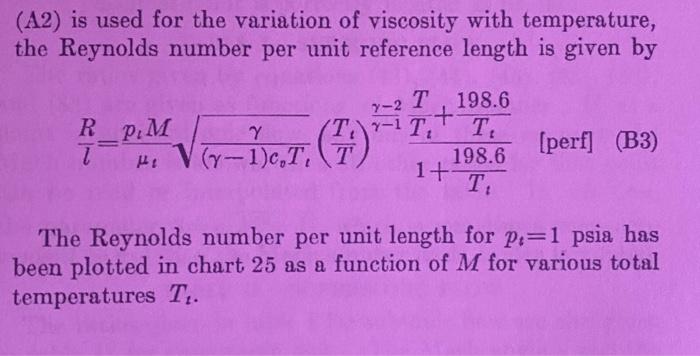 Derive Equation B.3 of NASA 1135 in degrees Rankine. | Chegg.com