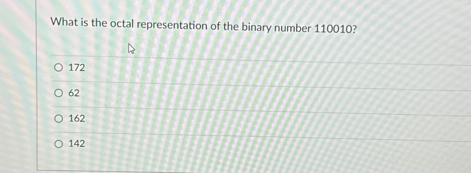 Solved What is the octal representation of the binary number | Chegg.com