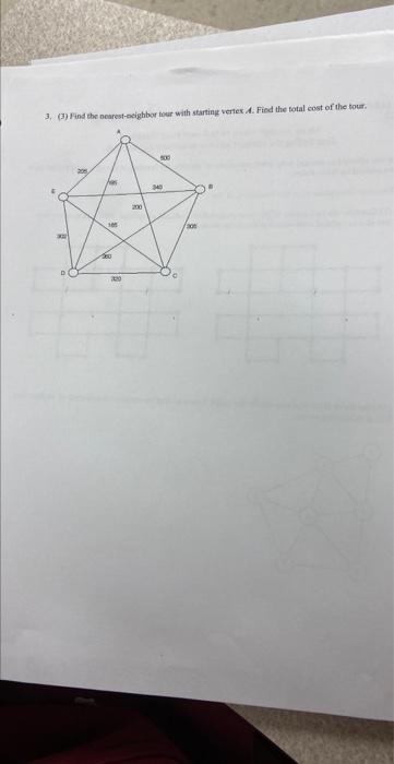 Solved 1. (3) Consider the two copies of the same graph | Chegg.com