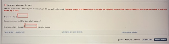 Solved Exercise 3-20 Sheridan Profiles provides testing | Chegg.com