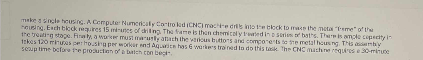 Solved make a single housing. A Computer Numerically | Chegg.com