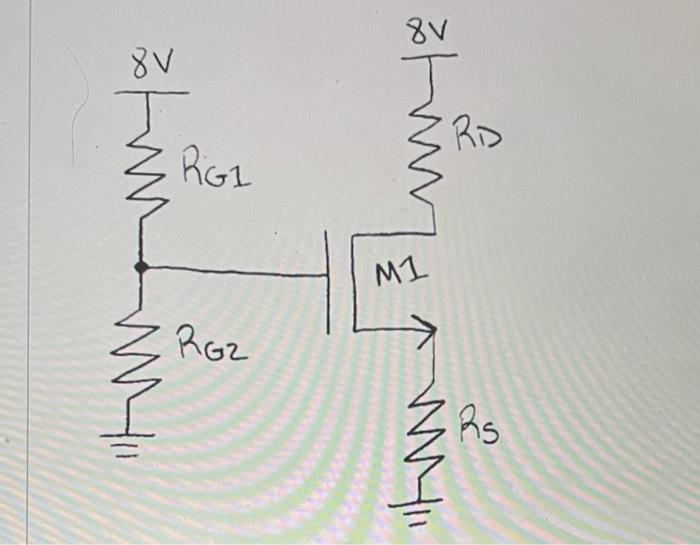Solved 2 1 luna RGI RG2 ztin mai MOSFET Large Signal | Chegg.com