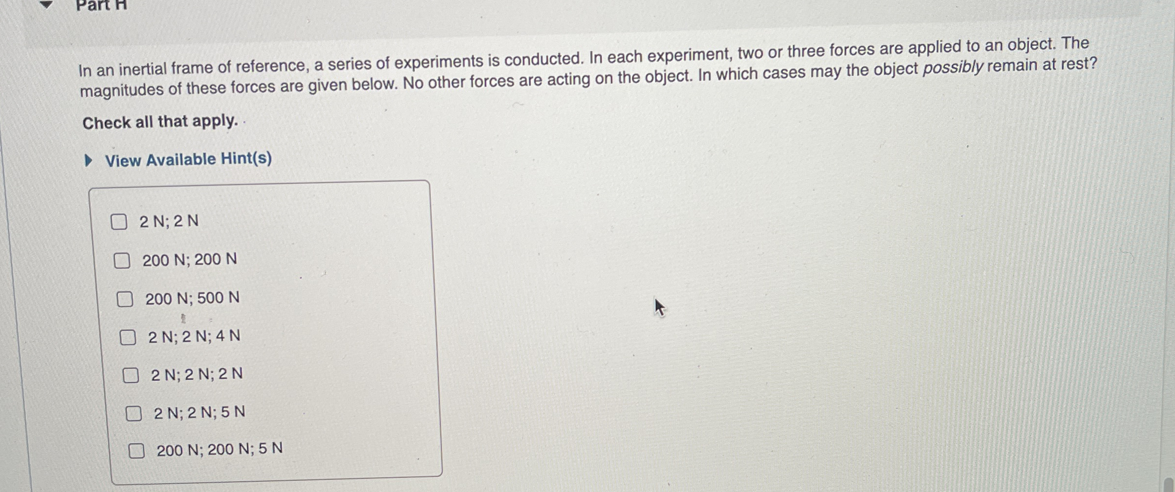 Solved In an inertial frame of reference, a series of | Chegg.com