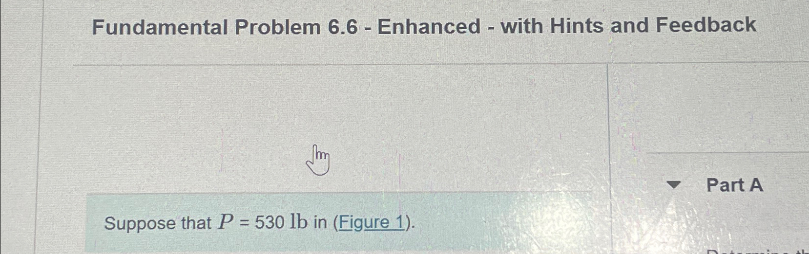 Solved Fundamental Problem 6.6 - ﻿Enhanced - ﻿with Hints and | Chegg.com