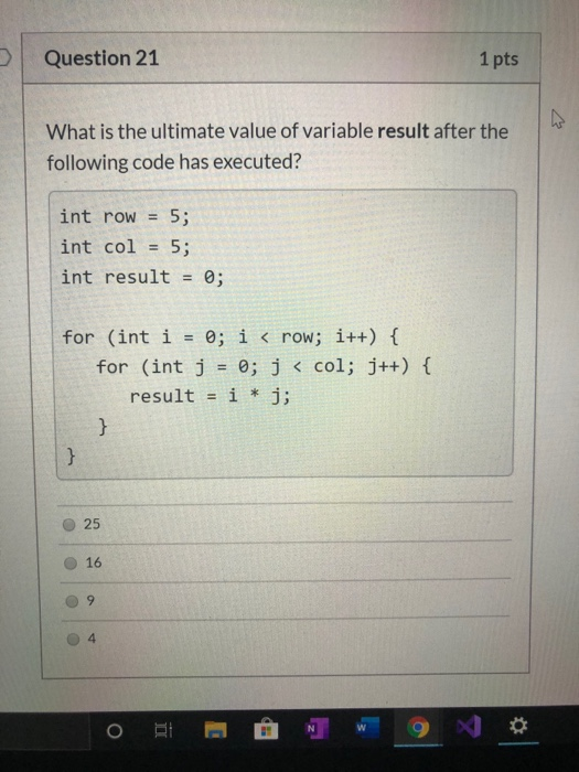 Solved re.com/courses/17148/quizzes/48243/take Question 16 1 | Chegg.com