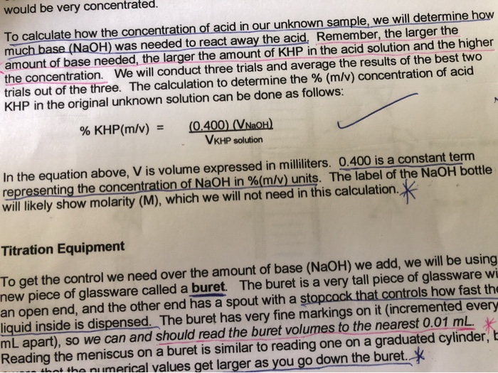 Solved Part B: KHP Analysis Show all work for calculations. | Chegg.com