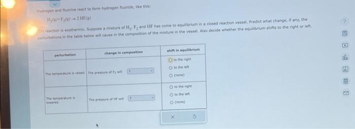 Solved Hrdregen and foerine react ta torin hydregen | Chegg.com