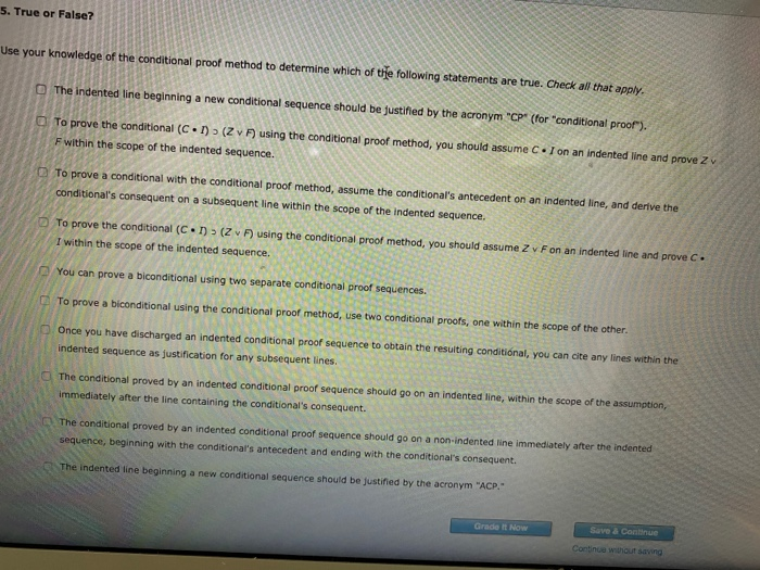 Use your knowledge of the conditional proof method to | Chegg.com