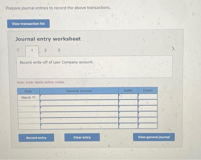 Solved Exercise 7-4 (Algo) Direct write-off method LO P1 | Chegg.com