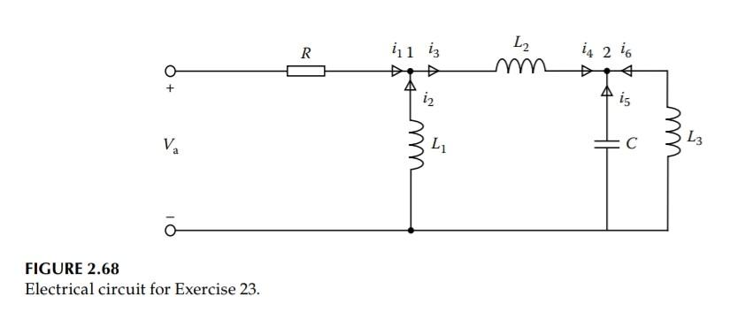 Solved Figure 2.68 shows an electrical circuit. Use | Chegg.com