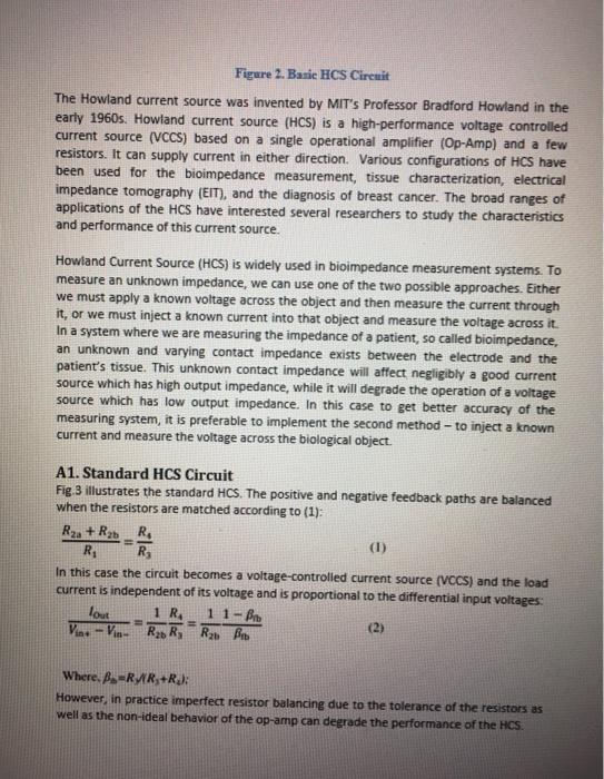 Solved Howland Current Source & Deboo Integrator A. Howland | Chegg.com