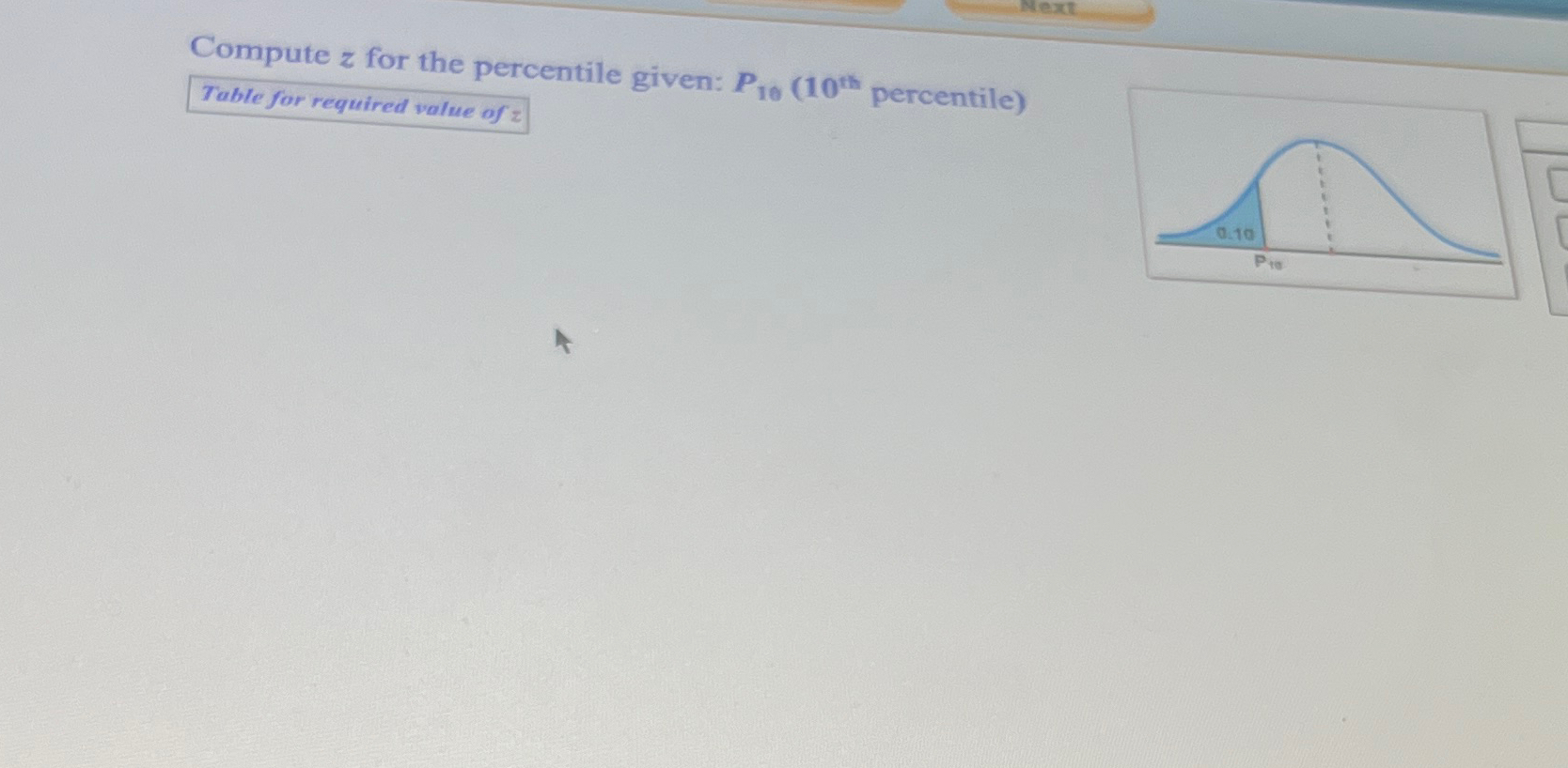 Solved Compute z for the percentile given: percentile | Chegg.com Solved Compute z for the percentile given: percentile | Chegg.com