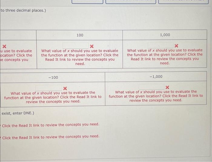 to three decimal places.) | Chegg.com