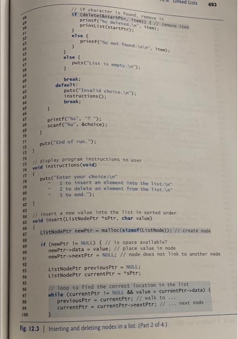 Solved Create a linear linked list by reading data | Chegg.com
