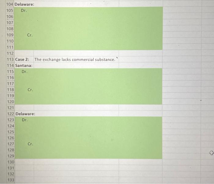 Solved 3. Santana Company exchanged equipment used in its | Chegg.com