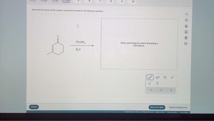 Solved Click and drag to start drawing a structure. | Chegg.com