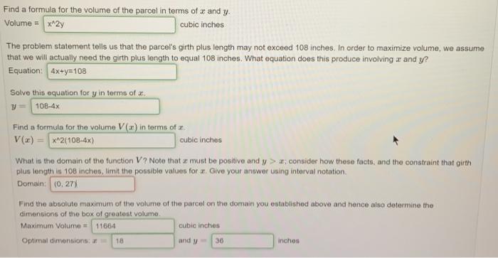Solved why my domain keep wrong but I think my answer is | Chegg.com